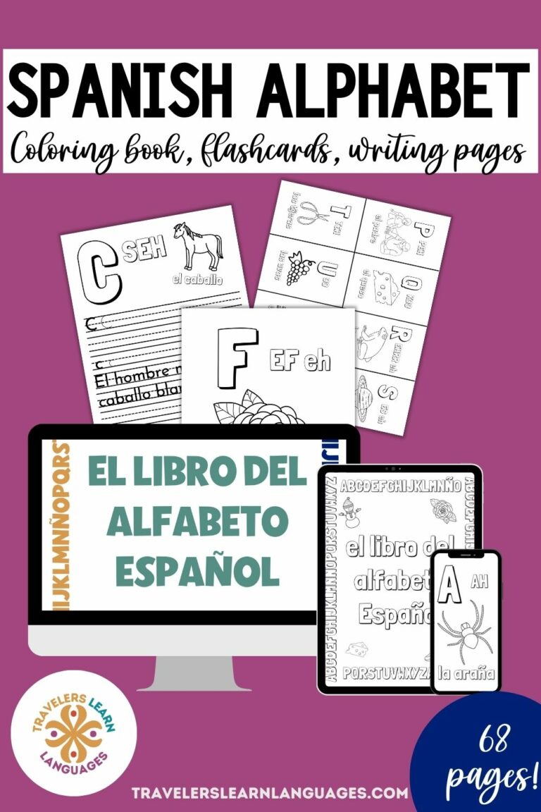 Printable Spanish Alphabet Worksheets (PDF)