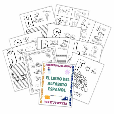 Printable Spanish Alphabet Worksheets (PDF)