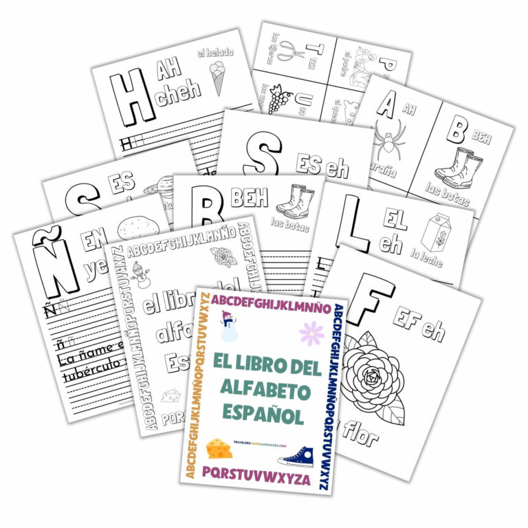 Printable Spanish Alphabet Worksheets (PDF)