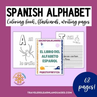 Printable Spanish Alphabet Worksheets (PDF)